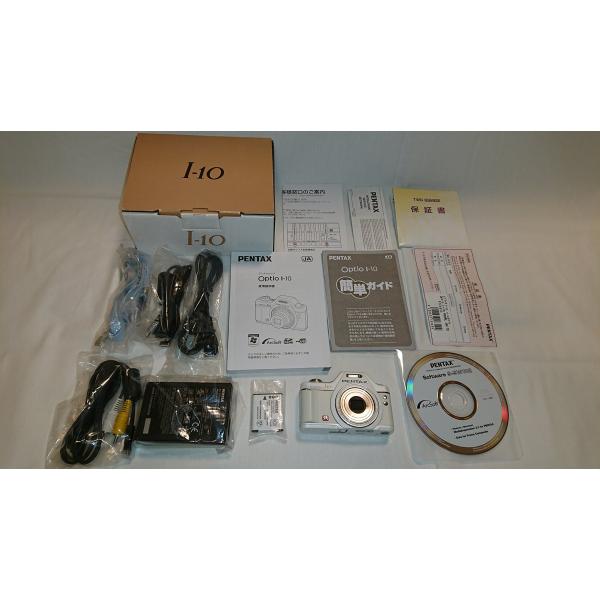 （中古品）PENTAX デジタルカメラ Optio I-10 パールホワイト OPTIOI-10PH商品写真はサンプル写真となっております。写真の商品が届くわけでは御座いません。用途機能として最低限の付属品はお送りいたしますが取扱説明書、リ...