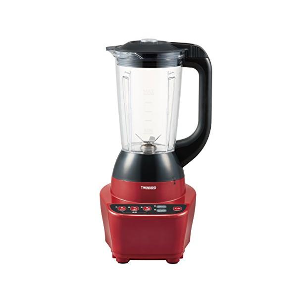 （中古品）ツインバード ミキサー ジューサー 大容量 1200ml スピード3段階 レッド KC-4859R商品写真はサンプル写真となっております。写真の商品が届くわけでは御座いません。※通常の中古品のほか、メーカーにて動作点検・調整された...
