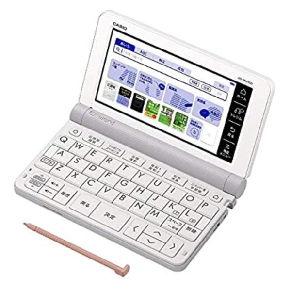 （中古品）カシオ 電子辞書 高校生(英語強化)モデル(ホワイト)2019年 春モデルCASIO EX-word XD-SR4900-WE商品写真はサンプル写真となっております。写真の商品が届くわけでは御座いません。用途機能として最低限の付属...