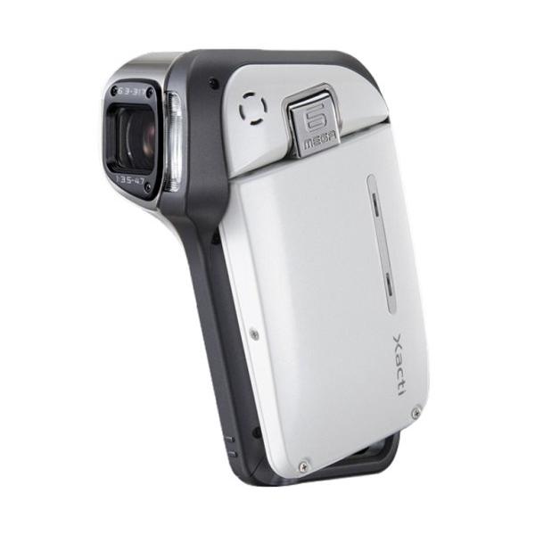 （中古品）SANYO 防水型デジタルムービーカメラ Xacti (ザクティ)シリーズ (シェルホワイト) DMX-CA65(W)商品写真はサンプル写真となっております。写真の商品が届くわけでは御座いません。用途機能として最低限の付属品はお送...
