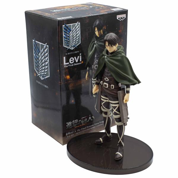 （中古品）バンプレスト 進撃の巨人 The Final Season Eren Yeager＆Levi リヴァイ フィギュア商品写真はサンプル写真となっております。写真の商品が届くわけでは御座いません。用途機能として最低限の付属品はお送りい...