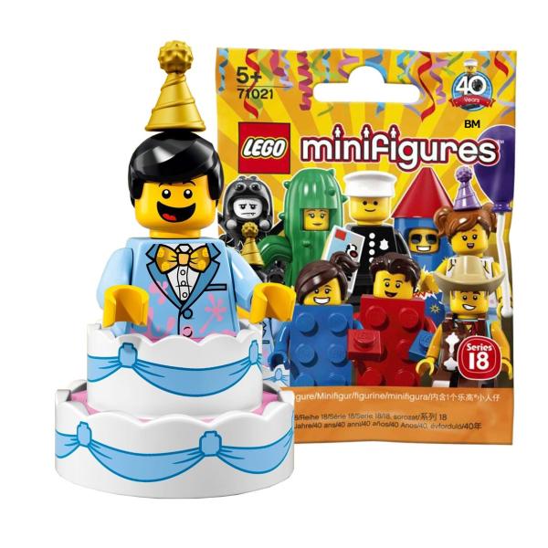 （中古品）レゴ(LEGO) ミニフィギュアシリーズ 18 ケーキ男未開封｜ LEGO Collectable Minifigures Series 1商品写真はサンプル写真となっております。写真の商品が届くわけでは御座いません。用途機能とし...