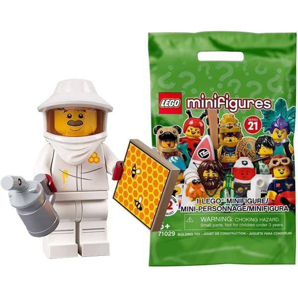 （中古品）レゴ（LEGO）ミニフィギュア シリーズ21 養蜂家 │ Beekeeper 71029-7商品写真はサンプル写真となっております。写真の商品が届くわけでは御座いません。用途機能として最低限の付属品はお送りいたしますが取扱説明書、...