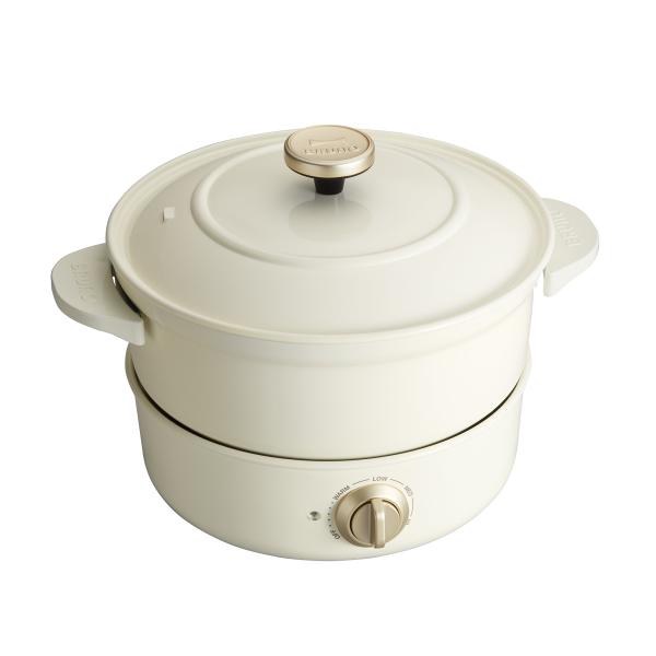 （中古品）BRUNO グリルポット ホワイト BOE029-WH商品写真はサンプル写真となっております。写真の商品が届くわけでは御座いません。用途機能として最低限の付属品はお送りいたしますが取扱説明書、リモコン等含まれていない場合もございま...