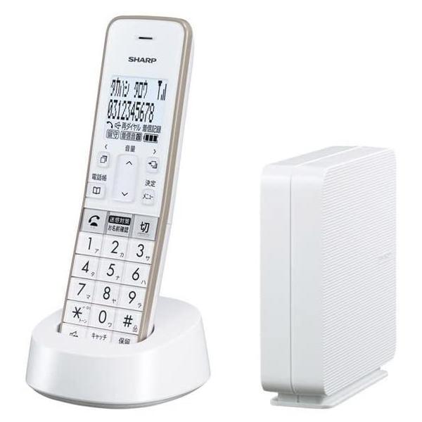 （中古品）シャープ コードレス電話機 JD-SF2CL-W ホワイト 1.8型ホワイト液晶商品写真はサンプル写真となっております。写真の商品が届くわけでは御座いません。用途機能として最低限の付属品はお送りいたしますが取扱説明書、リモコン等含...