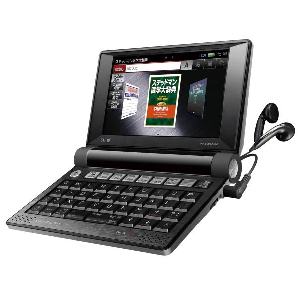 （中古品）セイコーインスツル 電子辞書 DAYFILER 医学モデル DF-X11001商品写真はサンプル写真となっております。写真の商品が届くわけでは御座いません。用途機能として最低限の付属品はお送りいたしますが取扱説明書、リモコン等含ま...