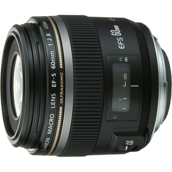 （中古品）Canon 単焦点マクロレンズ EF-S60mm F2.8マクロ USM APS-C対応商品写真はサンプル写真となっております。写真の商品が届くわけでは御座いません。用途機能として最低限の付属品はお送りいたしますが取扱説明書、リモ...