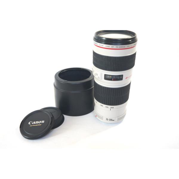 （中古品）Canon 望遠ズームレンズ EF70-200mm F4.0L USM フルサイズ対応商品写真はサンプル写真となっております。写真の商品が届くわけでは御座いません。用途機能として最低限の付属品はお送りいたしますが取扱説明書、リモコ...