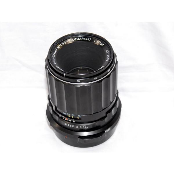 （中古品）ペンタックス SMC6x7 135/4マクロ整備済商品写真はサンプル写真となっております。写真の商品が届くわけでは御座いません。用途機能として最低限の付属品はお送りいたしますが取扱説明書、リモコン等含まれていない場合もございます。...