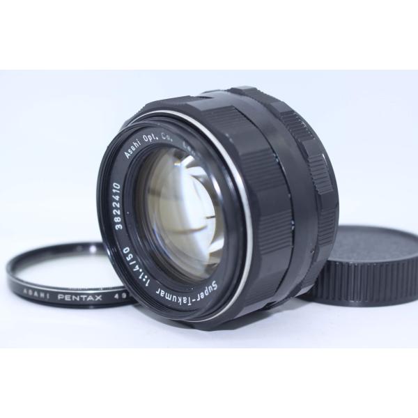 （中古品）Pentax M42 Super Takumar 50mm F1.4商品写真はサンプル写真となっております。写真の商品が届くわけでは御座いません。用途機能として最低限の付属品はお送りいたしますが取扱説明書、リモコン等含まれていない...