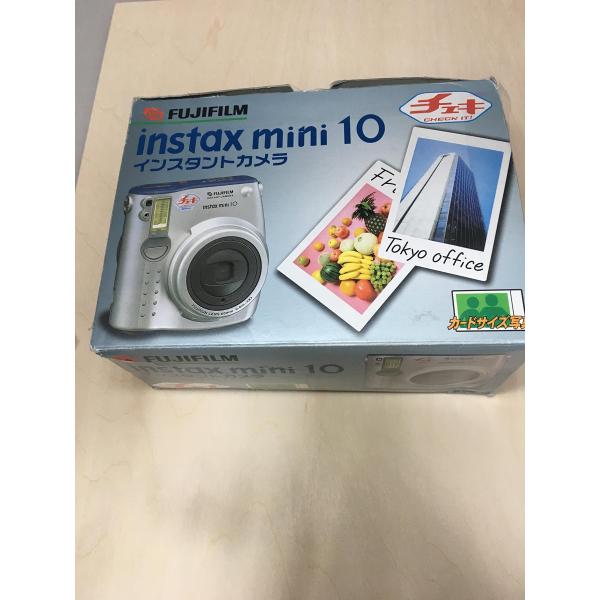 （中古品）FUJIFILM Instax mini 10 チェキ 初代 インスタントカメラ インスタックス ミニ商品写真はサンプル写真となっております。写真の商品が届くわけでは御座いません。用途機能として最低限の付属品はお送りいたしますが取...