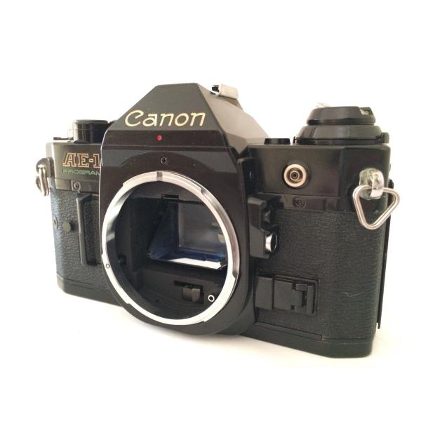 （中古品）Canon AE-1 PROGRAM Black商品写真はサンプル写真となっております。写真の商品が届くわけでは御座いません。※通常の中古品のほか、メーカーにて動作点検・調整された「整備済み品」でお届けする場合がございます。用途機...