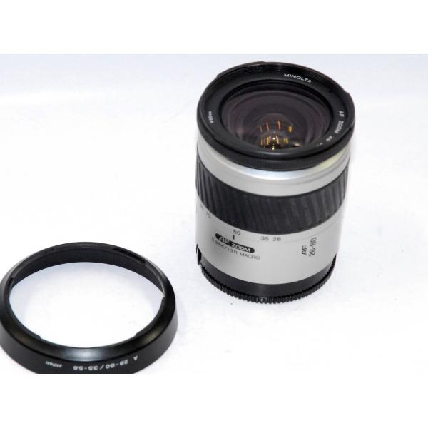 （中古品）MINOLTA AF ZOOM 28-80mm F3.5-5.6商品写真はサンプル写真となっております。写真の商品が届くわけでは御座いません。用途機能として最低限の付属品はお送りいたしますが取扱説明書、リモコン等含まれていない場合...
