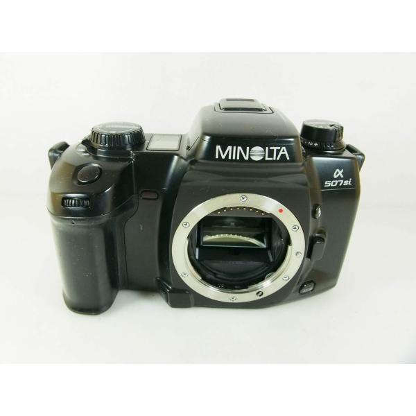 （中古品）minolta α507si商品写真はサンプル写真となっております。写真の商品が届くわけでは御座いません。用途機能として最低限の付属品はお送りいたしますが取扱説明書、リモコン等含まれていない場合もございます。＊写真に対し付属品の差...