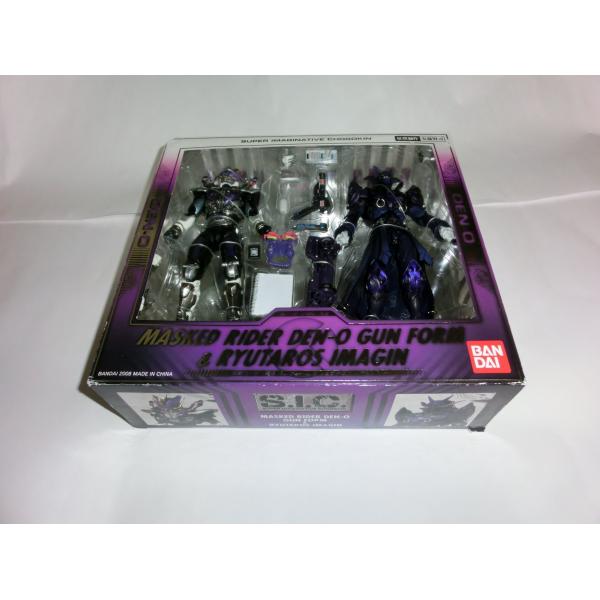 （中古品）TAMASHII NATIONS S.I.C. VOL.43 仮面ライダー電王 ガンフォーム&amp;リュウタロスイマジン商品写真はサンプル写真となっております。写真の商品が届くわけでは御座いません。用途機能として最低限の付属品は...