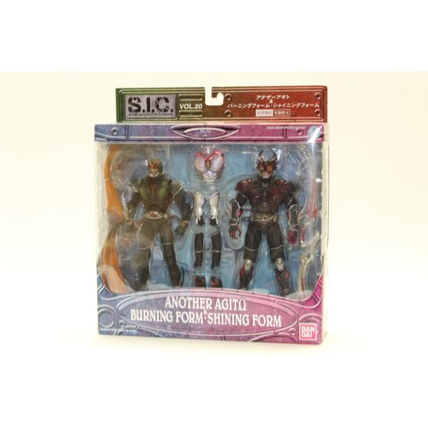 （中古品）TAMASHII NATIONS S.I.C. Vol. 20 アナザーアギト &amp; シャイニング・バーニングフォーム商品写真はサンプル写真となっております。写真の商品が届くわけでは御座いません。用途機能として最低限の付属品...