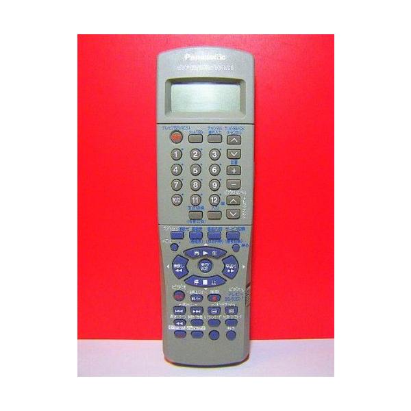 （中古品）パナソニック ビデオリモコン EUR7901KLO商品写真はサンプル写真となっております。写真の商品が届くわけでは御座いません。用途機能として最低限の付属品はお送りいたしますが取扱説明書、リモコン等含まれていない場合もございます。...