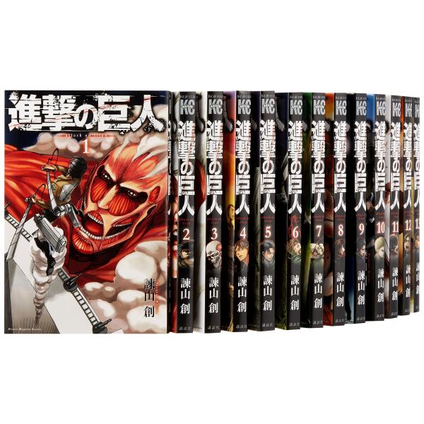（中古品）進撃の巨人 1-20巻セット (講談社 コミックス) 単行本（ソフトカバー） Jan 01， 2013 諫山 創 単行本（ソフトカバー） J商品写真はサンプル写真となっております。写真の商品が届くわけでは御座いません。※通常の中古...