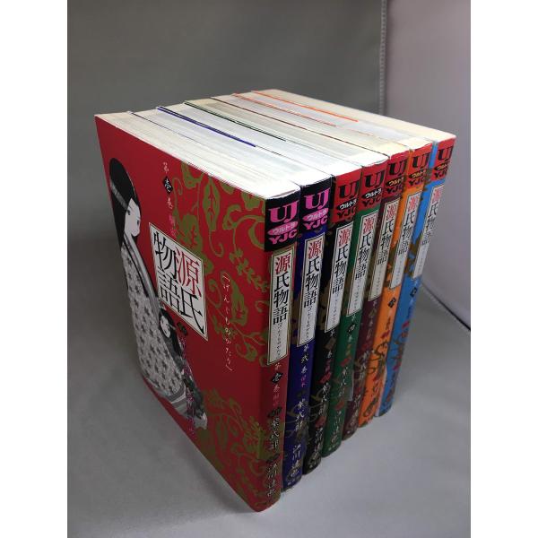 （中古品）源氏物語(江川達也) コミック 1-7巻セット (YJC-UJ愛蔵版)商品写真はサンプル写真となっております。写真の商品が届くわけでは御座いません。用途機能として最低限の付属品はお送りいたしますが取扱説明書、リモコン等含まれていな...