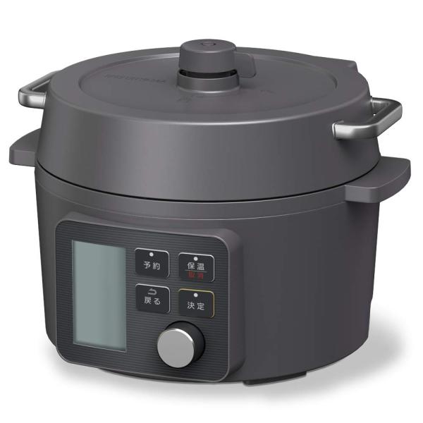 （中古品）電気圧力鍋 2.2L ブラック KPC-MA2-B アイリスオーヤマ 65種類自動メニュー搭載商品写真はサンプル写真となっております。写真の商品が届くわけでは御座いません。※通常の中古品のほか、メーカーにて動作点検・調整された「整...