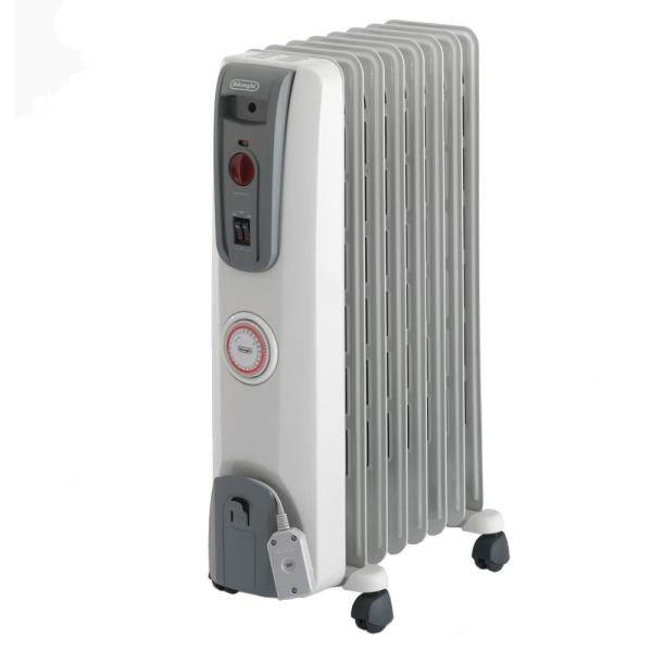 （中古品）DeLonghi オイルラジエターヒーター サーマルカットフィン8枚 3?8畳用 H770812EFS商品写真はサンプル写真となっております。写真の商品が届くわけでは御座いません。用途機能として最低限の付属品はお送りいたしますが取...