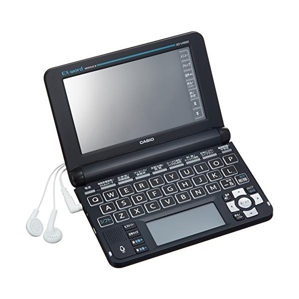 （中古品）カシオ 電子辞書 エクスワード 高校生モデル XD-U4800BK ブラック商品写真はサンプル写真となっております。写真の商品が届くわけでは御座いません。用途機能として最低限の付属品はお送りいたしますが取扱説明書、リモコン等含まれ...