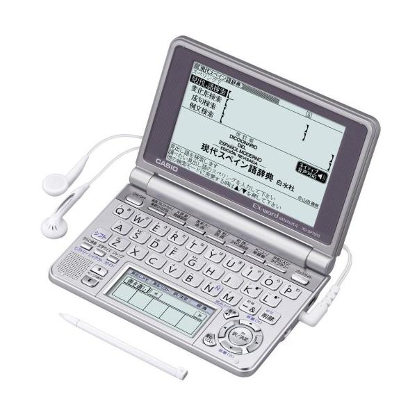 （中古品）CASIO Ex-word 電子辞書 XD-SP7500 スペイン語モデル メインパネル+手書きパネル搭載 ネイティブ+TTS音声対応商品写真はサンプル写真となっております。写真の商品が届くわけでは御座いません。用途機能として最低...