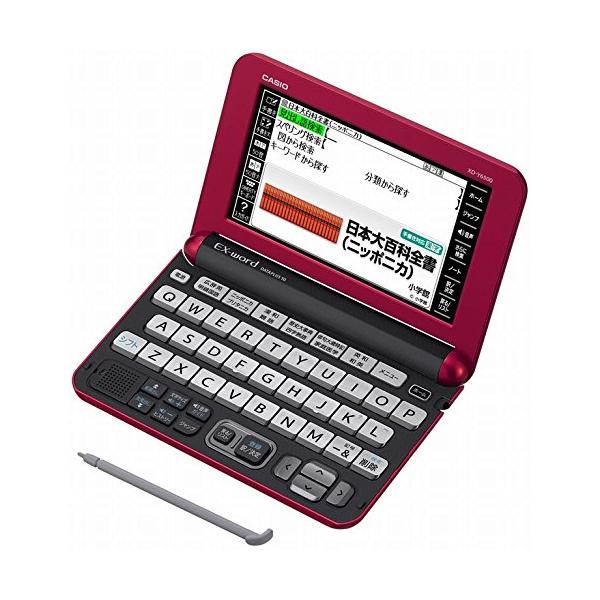（中古品）カシオ 電子辞書 エクスワード 生活・教養モデル XD-Y6500RD レッド コンテンツ140商品写真はサンプル写真となっております。写真の商品が届くわけでは御座いません。※通常の中古品のほか、メーカーにて動作点検・調整された「...