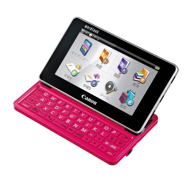 （中古品）Canon 電子辞書 wordtank Z410PK 学生向け英語強化モデル 全面タッチパネル液晶商品写真はサンプル写真となっております。写真の商品が届くわけでは御座いません。用途機能として最低限の付属品はお送りいたしますが取扱説...