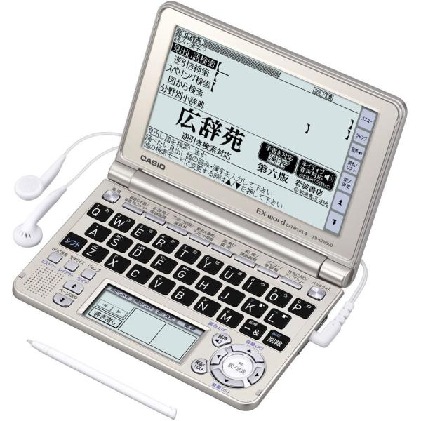 （中古品）CASIO Ex-word 電子辞書 XD-GF6500GD シャンパンゴールド 音声対応 120コンテンツ 多辞書総合モデル クイックパレ商品写真はサンプル写真となっております。写真の商品が届くわけでは御座いません。用途機能とし...