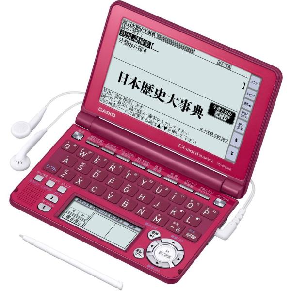 （中古品）CASIO Ex-word 電子辞書 XD-GF6550RD レッド 音声対応 130コンテンツ収録 多辞書総合モデル クイックパレット付き商品写真はサンプル写真となっております。写真の商品が届くわけでは御座いません。用途機能とし...
