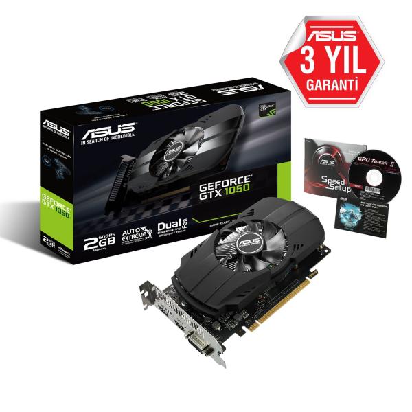 （中古品）ASUS PH-GTX1050-2G NVIDIA GeForce GTX 1050 2 GB GDDR5 PCIe 3.0 x16 DVI商品写真はサンプル写真となっております。写真の商品が届くわけでは御座いません。用途機能とし...
