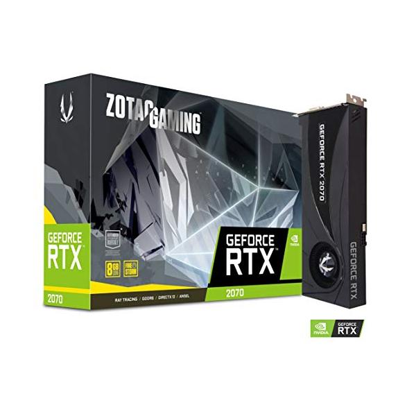 （中古品）ZOTAC Gaming GeForce RTX 2070 ブロワー 8GB GDDR6 256-bit デュアルスロットゲームグラフィック商品写真はサンプル写真となっております。写真の商品が届くわけでは御座いません。※通常の中古...