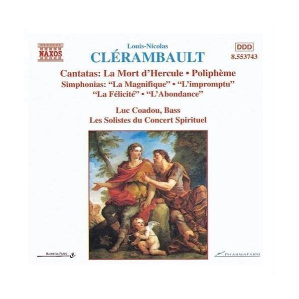 （中古品）Clerambault: Cantatas - La Mort d'Hercule; Polipheme / Simphonias - La商品写真はサンプル写真となっております。写真の商品が届くわけでは御座いません。用途機能とし...
