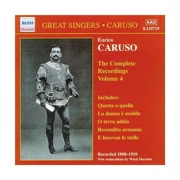 （中古品）エンリコ・カルーソー:全集 4 (1908 - 1910)商品写真はサンプル写真となっております。写真の商品が届くわけでは御座いません。用途機能として最低限の付属品はお送りいたしますが取扱説明書、リモコン等含まれていない場合もござ...