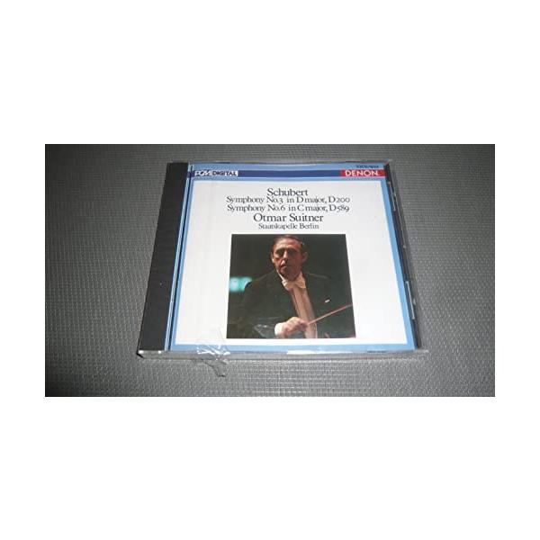 （中古品）シューベルト:交響曲第3&amp;6番商品写真はサンプル写真となっております。写真の商品が届くわけでは御座いません。用途機能として最低限の付属品はお送りいたしますが取扱説明書、リモコン等含まれていない場合もございます。＊写真に対し...