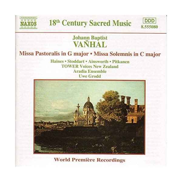 （中古品）VANHAL : Missa Pastoralis商品写真はサンプル写真となっております。写真の商品が届くわけでは御座いません。用途機能として最低限の付属品はお送りいたしますが取扱説明書、リモコン等含まれていない場合もございます。...