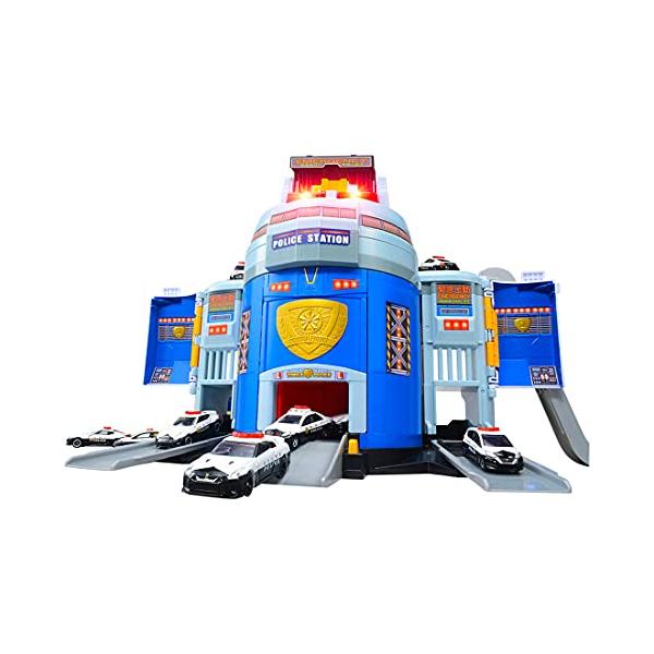 （中古品）タカラトミー(TAKARA TOMY) トミカワールド ぐるっと変形ＤＸポリスステーション商品写真はサンプル写真となっております。写真の商品が届くわけでは御座いません。※通常の中古品のほか、メーカーにて動作点検・調整された「整備済...
