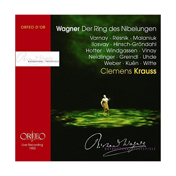 （中古品）ワーグナー 楽劇 ニーベルングの指環 クレメンス・クラウス バイロイト祝祭管弦楽団 (13CD)商品写真はサンプル写真となっております。写真の商品が届くわけでは御座いません。用途機能として最低限の付属品はお送りいたしますが取扱説明...