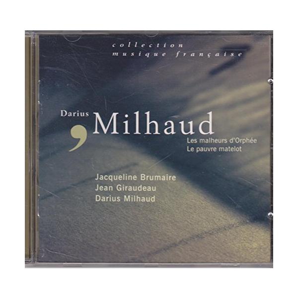 （中古品）Milhaud: Les Malheurs D'orphee商品写真はサンプル写真となっております。写真の商品が届くわけでは御座いません。用途機能として最低限の付属品はお送りいたしますが取扱説明書、リモコン等含まれていない場合もご...