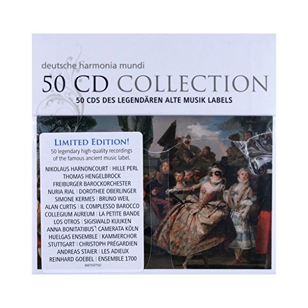 （中古品）deutsche harmonia mundi - 50 CD Collection商品写真はサンプル写真となっております。写真の商品が届くわけでは御座いません。用途機能として最低限の付属品はお送りいたしますが取扱説明書、リモコン...