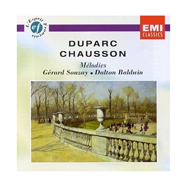 （中古品）Duparc, Chausson: M lodies / G rard Souzay, Dalton Baldwin商品写真はサンプル写真となっております。写真の商品が届くわけでは御座いません。用途機能として最低限の付属品はお送り...