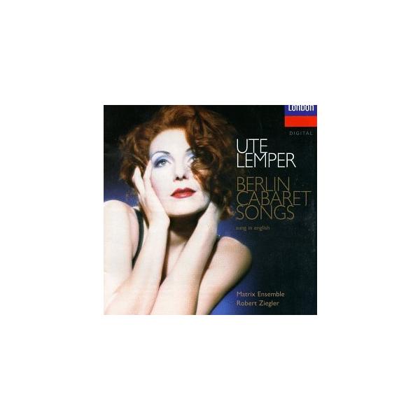 （中古品）Ute Lemper - Berlin Caberet Songs商品写真はサンプル写真となっております。写真の商品が届くわけでは御座いません。※通常の中古品のほか、メーカーにて動作点検・調整された「整備済み品」でお届けする場合が...