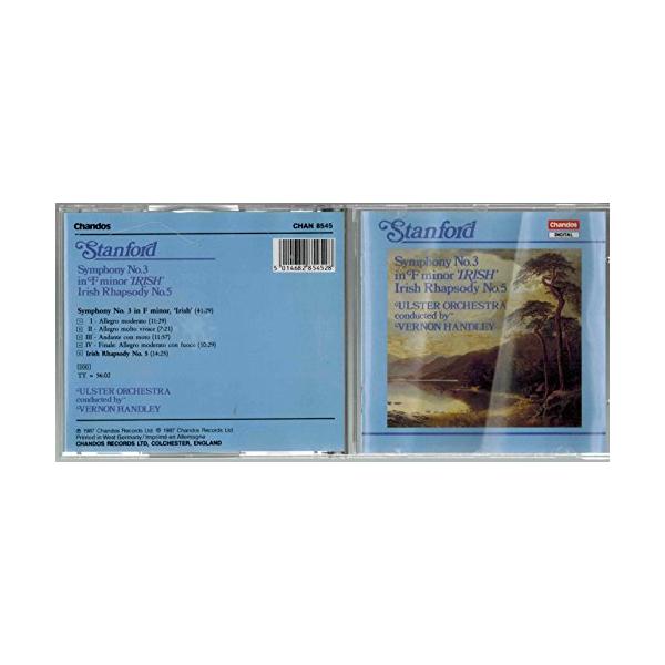 （中古品）Stanford - Symphony No 3; Irish Rhapsody No 5商品写真はサンプル写真となっております。写真の商品が届くわけでは御座いません。用途機能として最低限の付属品はお送りいたしますが取扱説明書、リ...