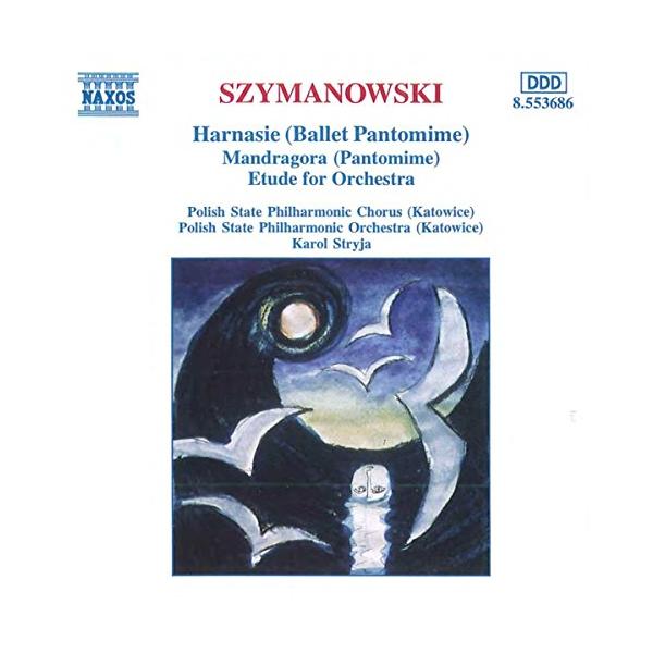 （中古品）Harnasie / Mandragora / Etude for Orchestra商品写真はサンプル写真となっております。写真の商品が届くわけでは御座いません。用途機能として最低限の付属品はお送りいたしますが取扱説明書、リモコ...