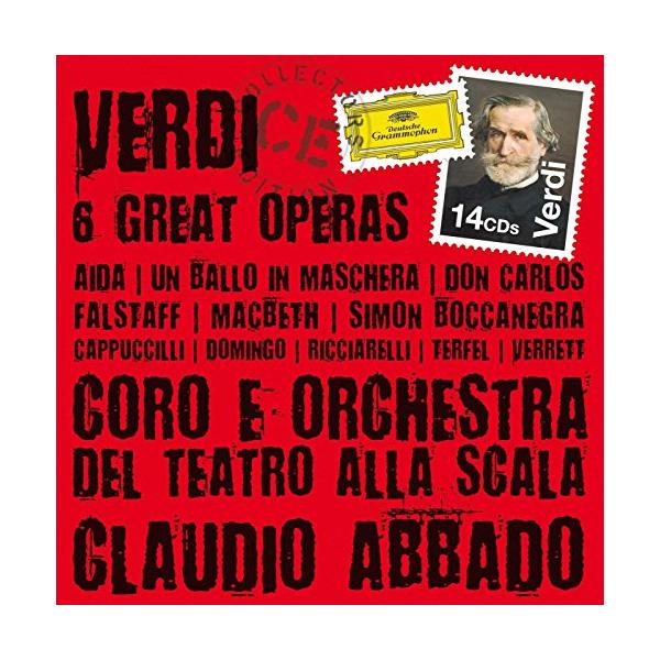 （中古品）Verdi: 6 Great Operas - Aida, Un Ballo in Maschera, Don Carlos商品写真はサンプル写真となっております。写真の商品が届くわけでは御座いません。用途機能として最低限の付属品...