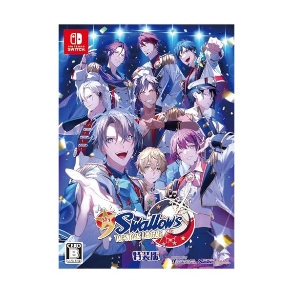 （中古品）SwitchMy9Swallows TOPSTARS LEAGUE 特装版商品写真はサンプル写真となっております。写真の商品が届くわけでは御座いません。用途機能として最低限の付属品はお送りいたしますが取扱説明書、リモコン等含まれて...