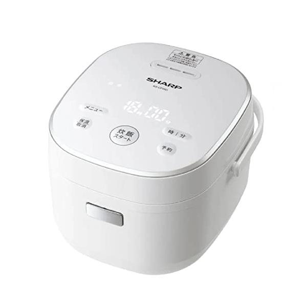 （中古品）シャープ SHARP ジャー炊飯器 3合炊き ホワイト系 KS-CF05D(W)商品写真はサンプル写真となっております。写真の商品が届くわけでは御座いません。用途機能として最低限の付属品はお送りいたしますが取扱説明書、リモコン等含...