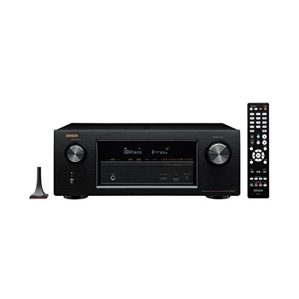 （中古品）Denon AVサラウンドレシーバー 7.2ch Dolby Atmos DTS:X HDCP2.2 Wi-Fi/Bluetoothワイヤレ商品写真はサンプル写真となっております。写真の商品が届くわけでは御座いません。用途機能とし...