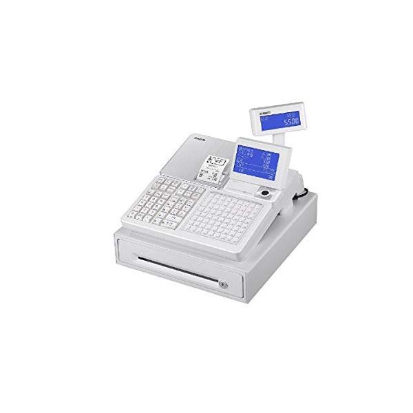 （中古品）カシオ計算機 SR-C550-4SWE レジスター ホワイト商品写真はサンプル写真となっております。写真の商品が届くわけでは御座いません。用途機能として最低限の付属品はお送りいたしますが取扱説明書、リモコン等含まれていない場合もご...
